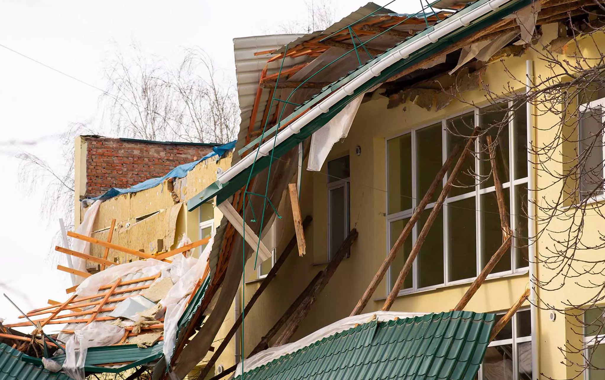 Storm Damage Restoration OKC | First Construction Corp
